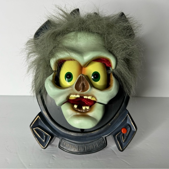 Gemmy | Holiday | Gemmy Halloween Animated Lighted Talking Greeter Door ...